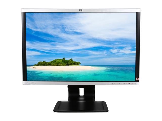 HP LA2405wg Black / Silver 24" 5ms Height/Pivot/Swivel adjustable ...