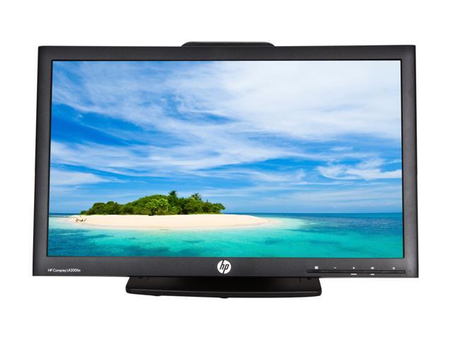 HP LA2006x Black 20" 5ms Pivot, Swivel & Height Adjustable Widescreen ...