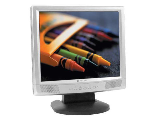 ADVUEU 17" Active Matrix, TFT LCD SXGA LCD Monitor 16 ms 1280 x 1024 ...