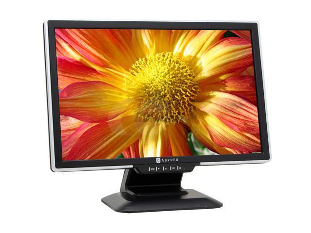 ADVUEU 19" Active Matrix, TFT LCD WXGA+ LCD Monitor 5 ms D-Sub, DVI ...