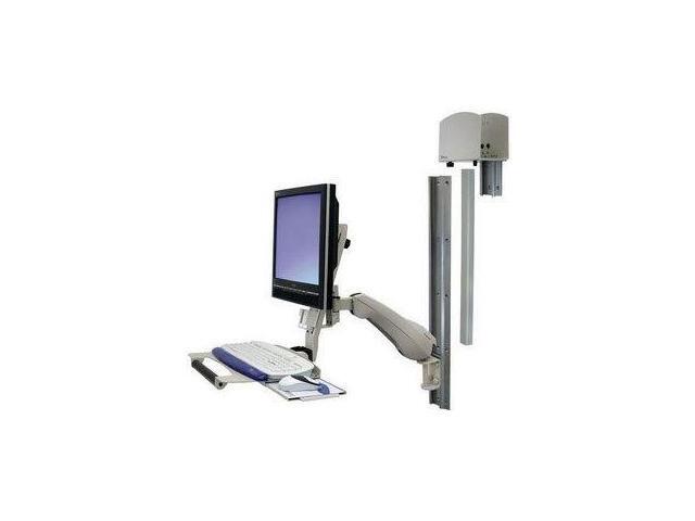 ERGOTRON 44-373-200 HD Combo Arm, Keyboard Tray w/ Sliding Mouse Tray ...