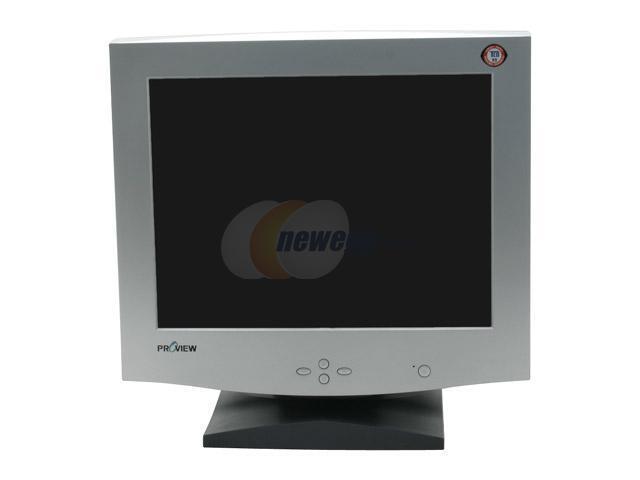 PROVIEW PS720F-1S Black and Silver 17" CRT Monitor - Newegg.com