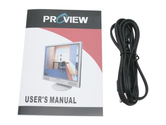 Open Box: PROVIEW 14" TFT LCD XGA LCD Monitor 38 ms 1024 x 768 PL482s ...