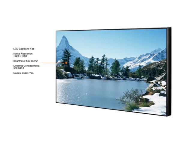 Panasonic 55-inch Class Ultra Narrow Bezel LCD Display - 54.6" LCD ...