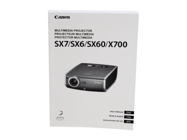 Canon REALiS X700 LCD Projector - Newegg.com