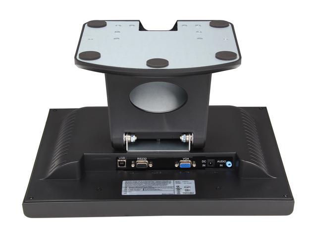 TATUNG VT5W7X Black 15" Dual serial/USB Touchscreen Monitor Built-in ...