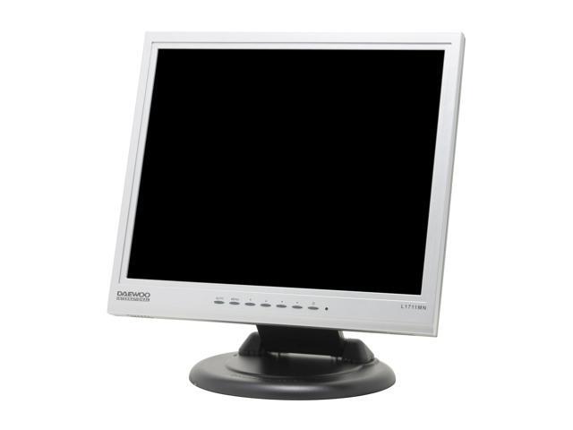 Open Box: DAEWOO 17" Active Matrix, TFT LCD SXGA LCD Monitor 8 ms 1280 ...