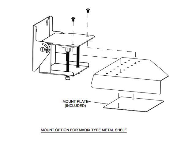 Elo E043382 Shelf Mount Bracket Kit for Elo M-Series and I-Series Models - Newegg.com