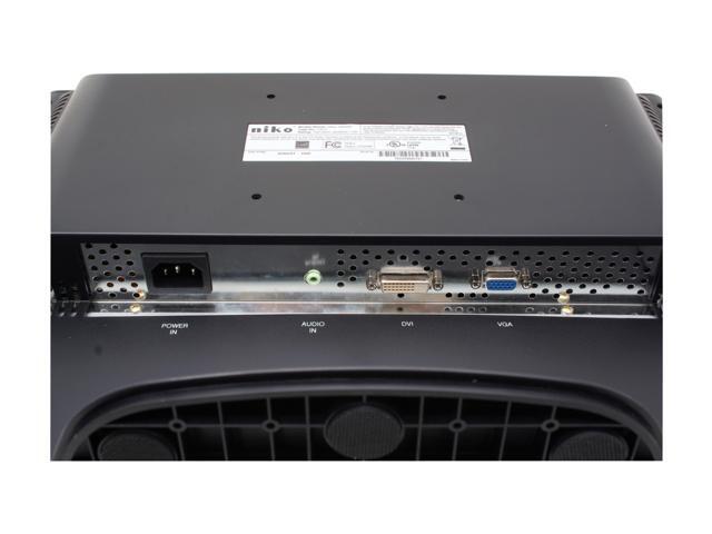 Niko 19" TFT LCD LCD Monitor 2 ms 1440 x 900 D-Sub, DVI NIKO-1920W ...