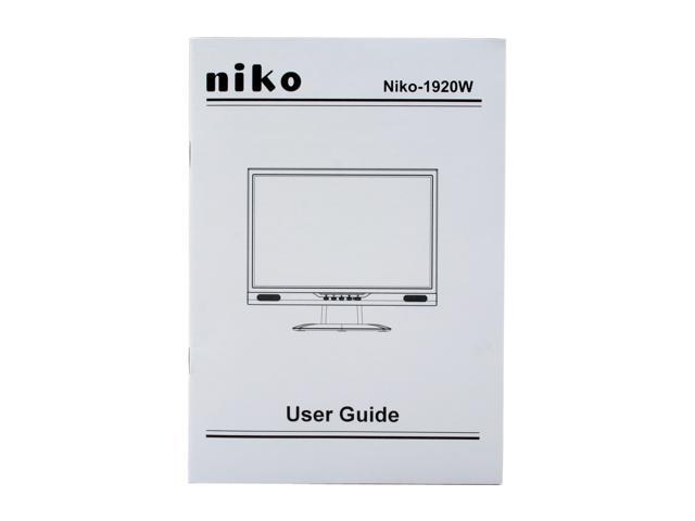 Niko 19" TFT LCD LCD Monitor 2 ms 1440 x 900 D-Sub, DVI NIKO-1920W ...