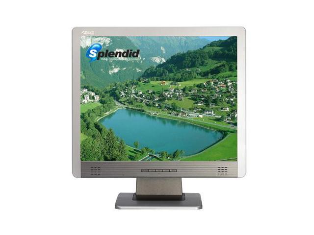 ASUS 17" TFT LCD SXGA LCD Monitor With SPLENDID Video Intelligence ...