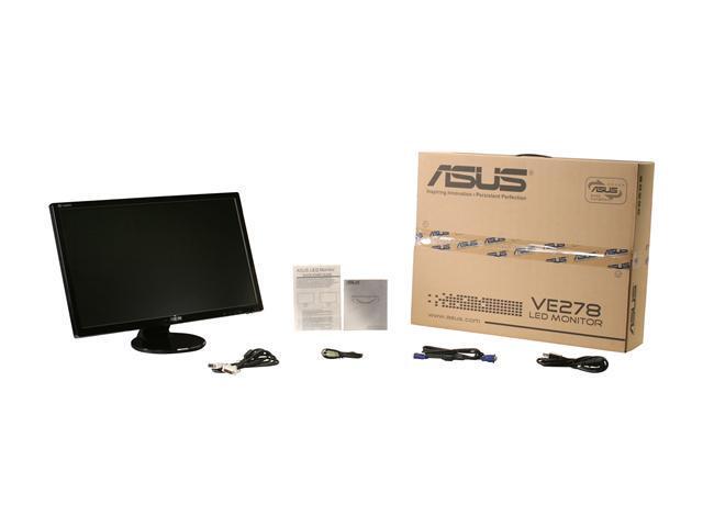 ASUS VE278Q 27" Full HD 1920 x 1080 HDMI VGA DisplayPort DVI-D Built-in ...