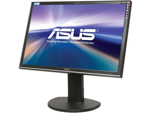 ASUS 22" Height Adjustable LCD Monitor 5 ms 1680 x 1050 D-Sub, DVI-D ...