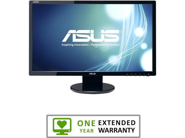 Refurbished: ASUS 23.6" LCD Monitor 2ms (GTG) D-Sub, DVI-D, HDMI VE247H ...