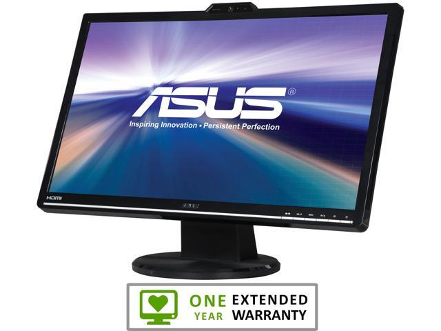 Refurbished: ASUS 24" LED-Backlit LCD Monitor With 1 Year Extended ...
