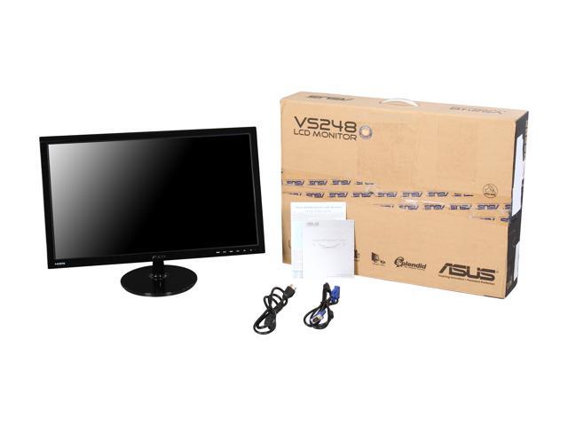 Refurbished: ASUS VS248H-P Black 24" Widescreen LED Backlight LCD ...