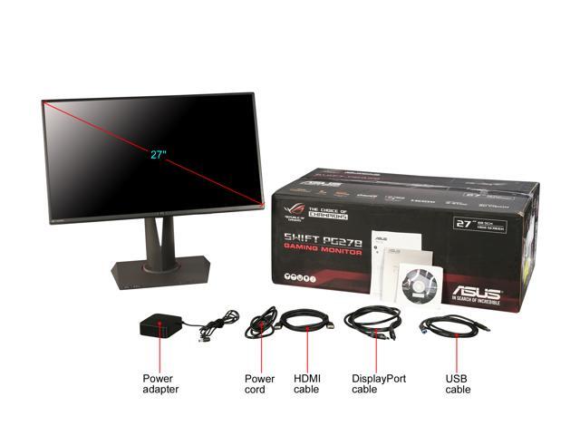 Refurbished: Asus ROG Swift PG278QR 27" 2560x1440 1ms 165Hz G-SYNC ...