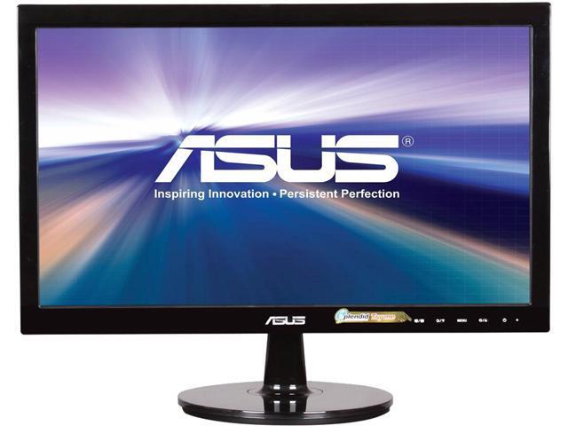 Refurbished: ASUS VS197D-P 18.5" LED Backlight Widescreen LCD Monitor ...