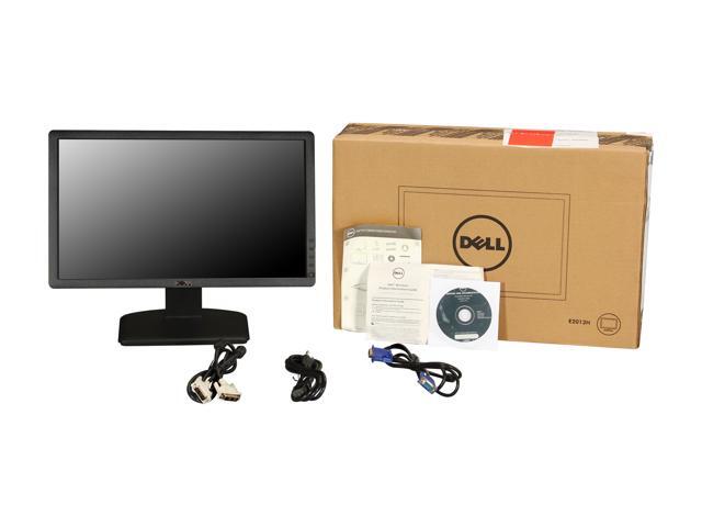 Dell E Series E2013H Black 20" 1600 x 900 5ms 60Hz Monitor, 250 cd/m2 ...