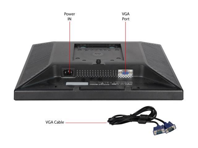 Refurbished: Dell 17" LCD Monitor 8 ms E177FP(15VFDELCD0002) - Newegg.com