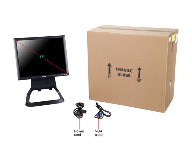 Refurbished: Dell 17" TFT LCD LCD Monitor 25 ms D-Sub, DVI 1706FPVT ...