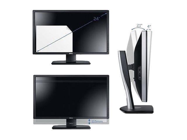 Refurbished: Dell UltraSharp U2412M 24" WUXGA 1920 x 1200 8ms VGA DVI-D ...