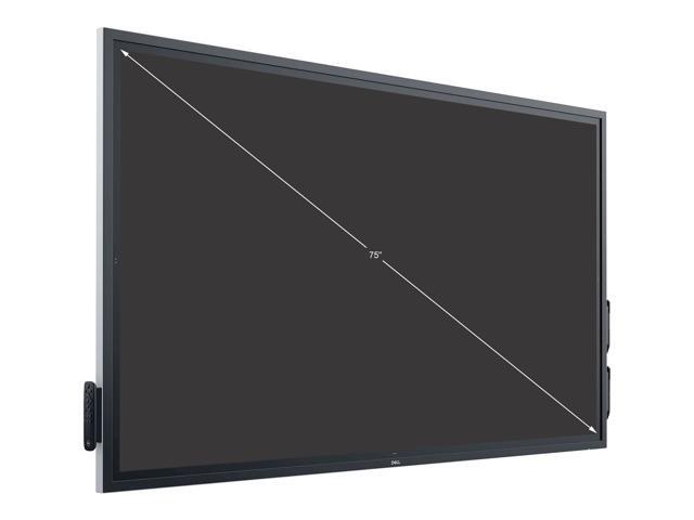 Dell C7520QT Black 75" InGlass 20-Point Touch Touchscreen Monitor 2 x ...