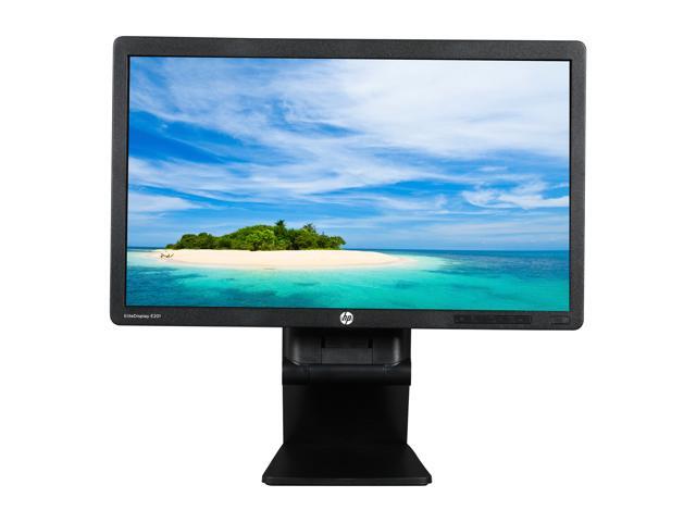 HP Promo EliteDisplay E201 Black 20" 5ms Widescreen LED Backlight LCD ...