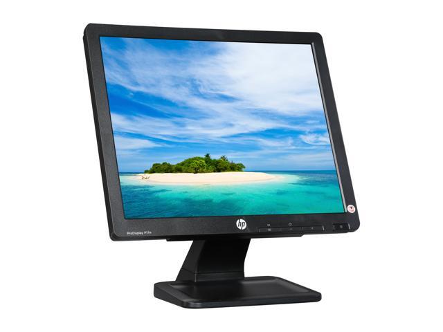 HP ProDisplay P17A 17" 1280x1024 SXGA Resolution VGA Anti-Glare 5:4 ...