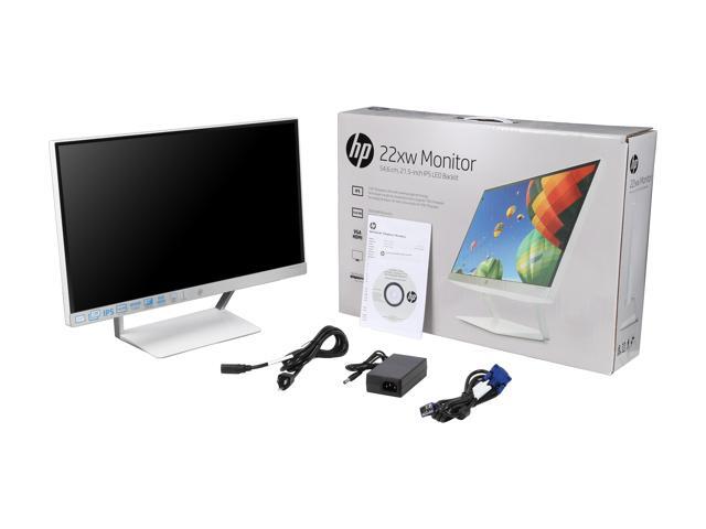 Open Box: HP Pavilion 22xw Sliver White 21.5" IPS Ultra-Wide Frameless ...