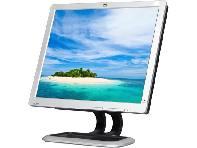 Refurbished: HP 17" SXGA LCD Monitor, Grade A, Off Lease 5 ms D-Sub ...