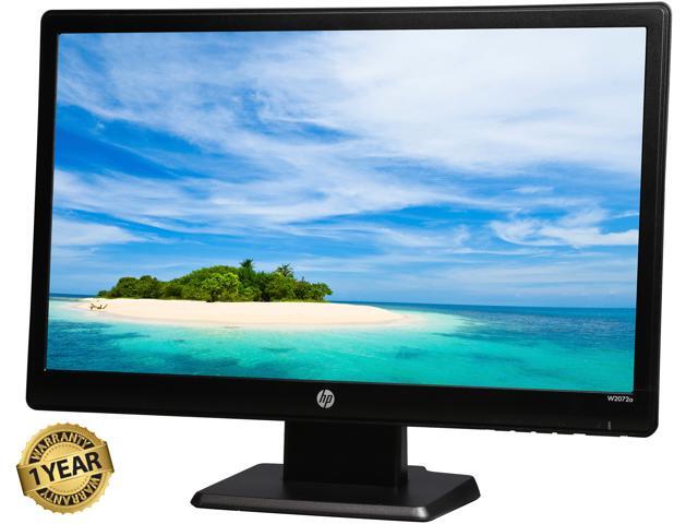 Refurbished: HP W2072a 20" Widescreen LED-Backlit Monitor w/Built-in ...