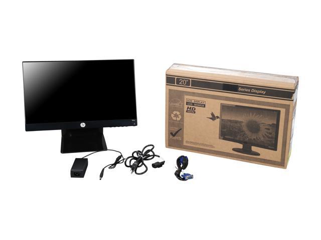 Refurbished: HP 20" 60 Hz IPS LCD Monitor IPS 1600 x 900 D-Sub, DVI ...