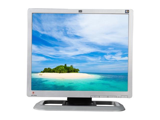 Refurbished: HP L1950 Carbonite Black and Silver 19" 5ms LCD Monitor A ...