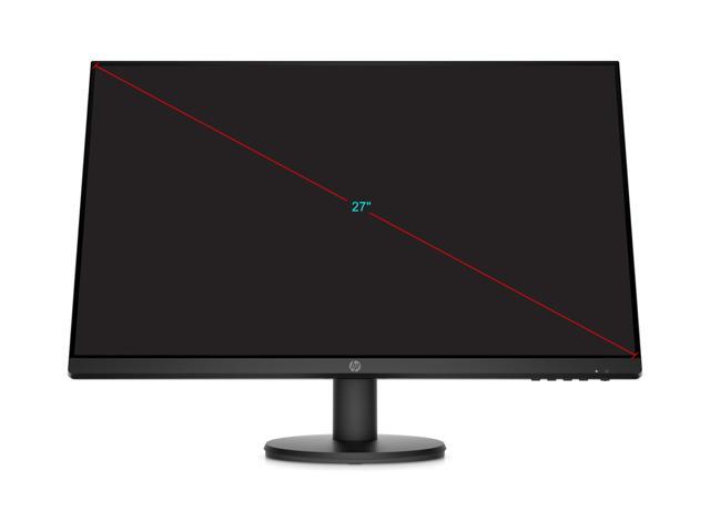 HP 27" 60 Hz IPS FHD Monitor 5 ms (on/off) 1920 x 1080 D-Sub, HDMI P27v ...