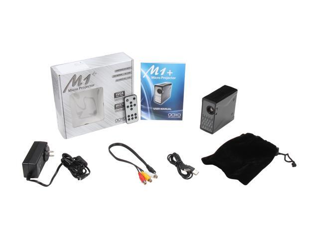 AAXA M1 Plus SVGA 800 x 600 66 Lumens LCoS Micro Projector - Newegg.com