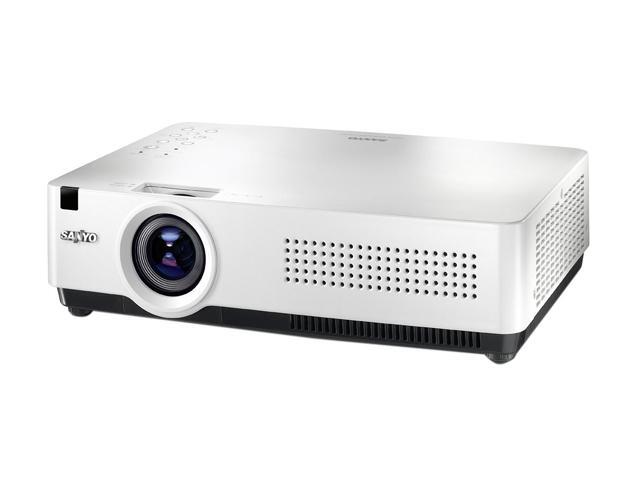 SANYO PLC-XU350A XGA 1024x768 3500 Lumens 500:1 Ultra Portable ...