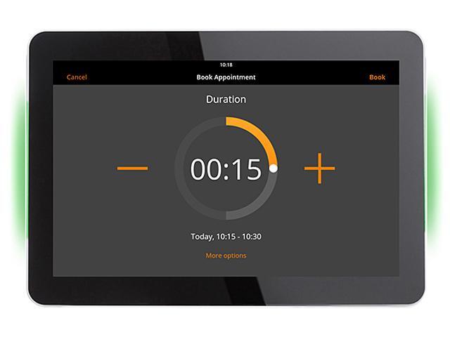 Reserva ROOM-10T-POE-LED – 10.1” Full-Color Touch-Interactive Room ...