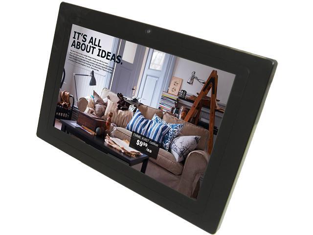 IAdea XDS-1068 10-inch All-in-One Multi-touch Signboard with Power-over ...