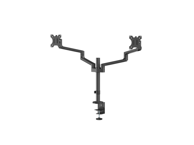 MSI PRO MT81D - Premium Aluminum Dual Monitor Stand Arms, Supports 17 ...