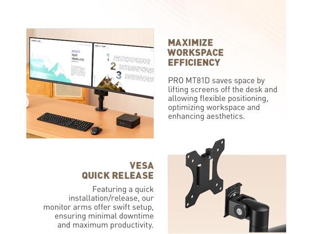 Questions & Answers: MSI PRO MT81D - Premium Aluminum Dual Monitor ...