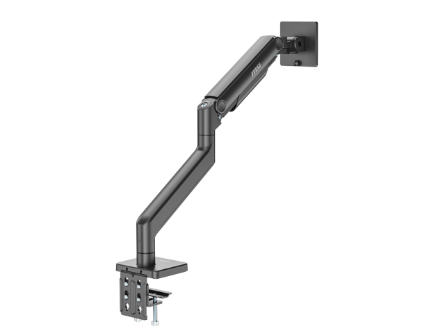 MSI MAG MT201 - Premium Heavy Duty Single Monitor Stand Arm, Supports ...
