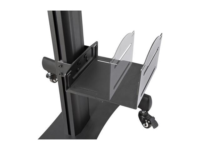 StarTech.com WKSTNCART Mobile Workstation Cart with Monitor Mount, CPU ...