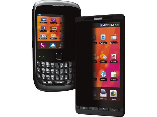 3M Black Privacy Screen Protectors Universal Trim-To-Fit-smartphone ...