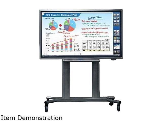 Sharp PN-SR760M Rolling Cart Floor Stand for PN-L Series Interactive ...