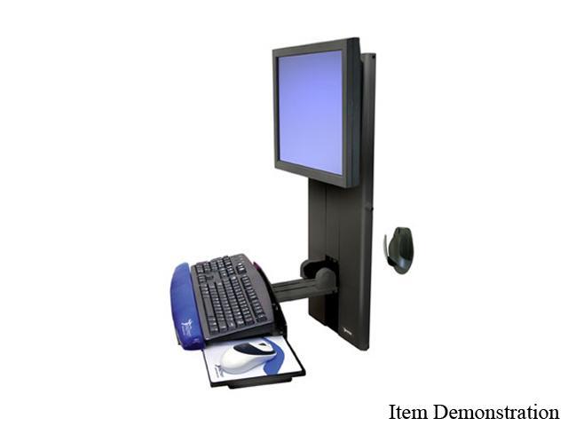 Ergotron 25-027-101 Vertical Lift, Standard Keyboard Tray (black ...
