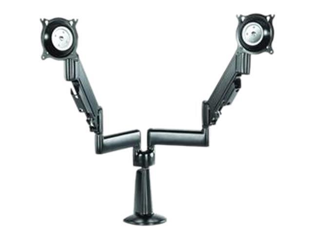CHIEF KCY220B Height-Adjustable Dual Arm Dual Monitor Desk Mount ...