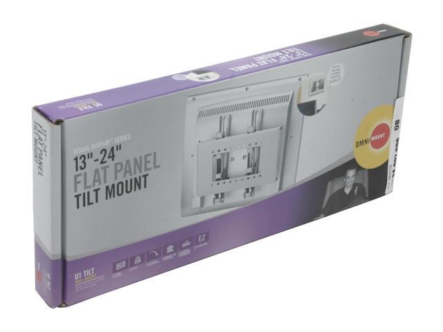 OMNIMOUNT U-1T Universal Tilt Monitor Mount - Newegg.com