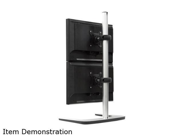 atdec VFS-DV Visidec Freestanding Double Vertical Monitor Display Stand ...