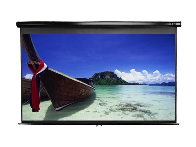 Elitescreens 106" Manual Series Projection Screen (92.4" x 52") M106UWH ...